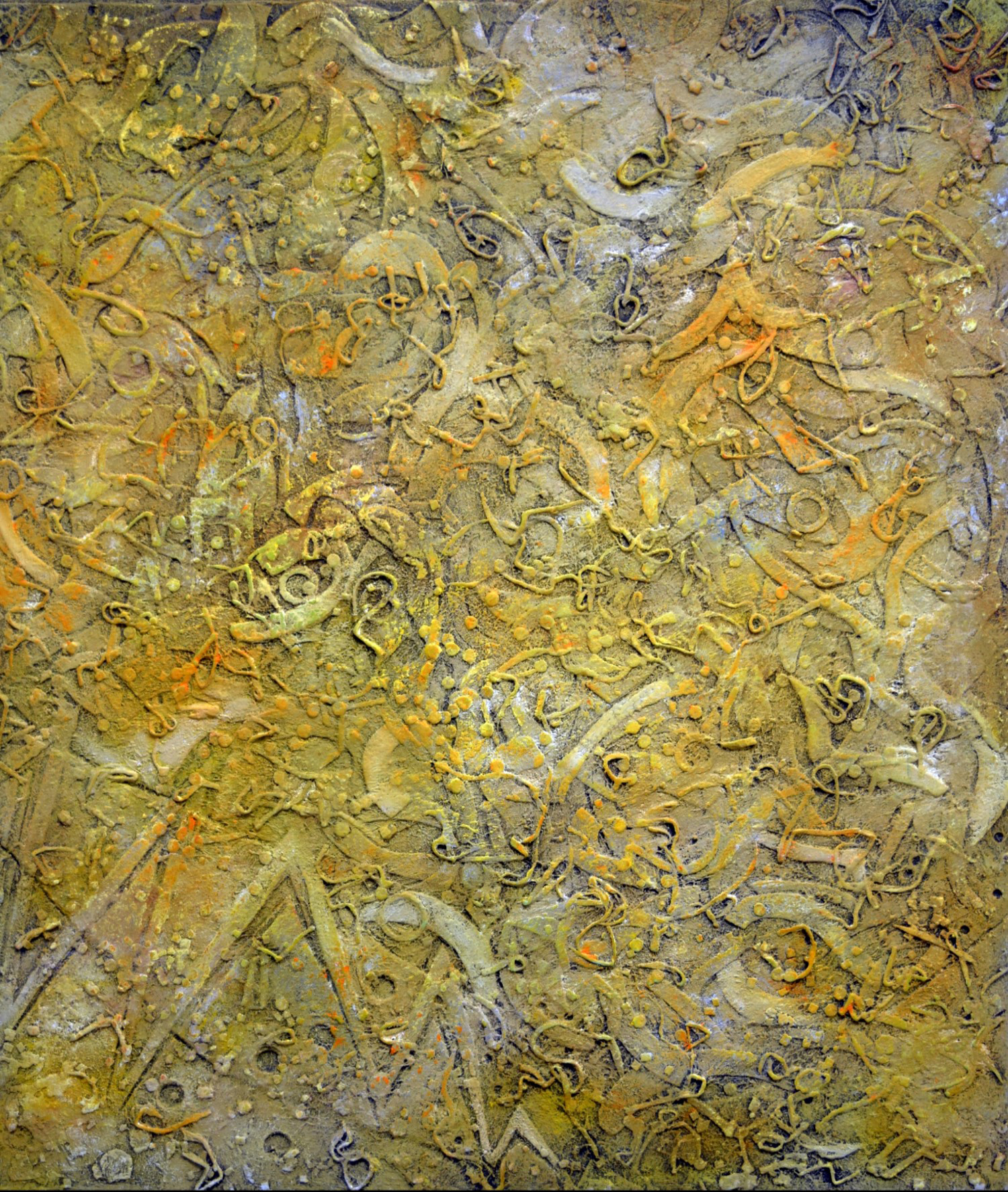 Ronald Walton, Chicken Bone / Chicken Soup , 2016, Oil and paper on ...